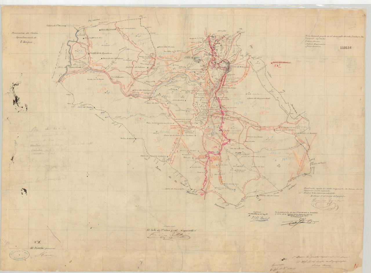 Apuntes toponímicos e históricos a partir de un mapa del término de ...