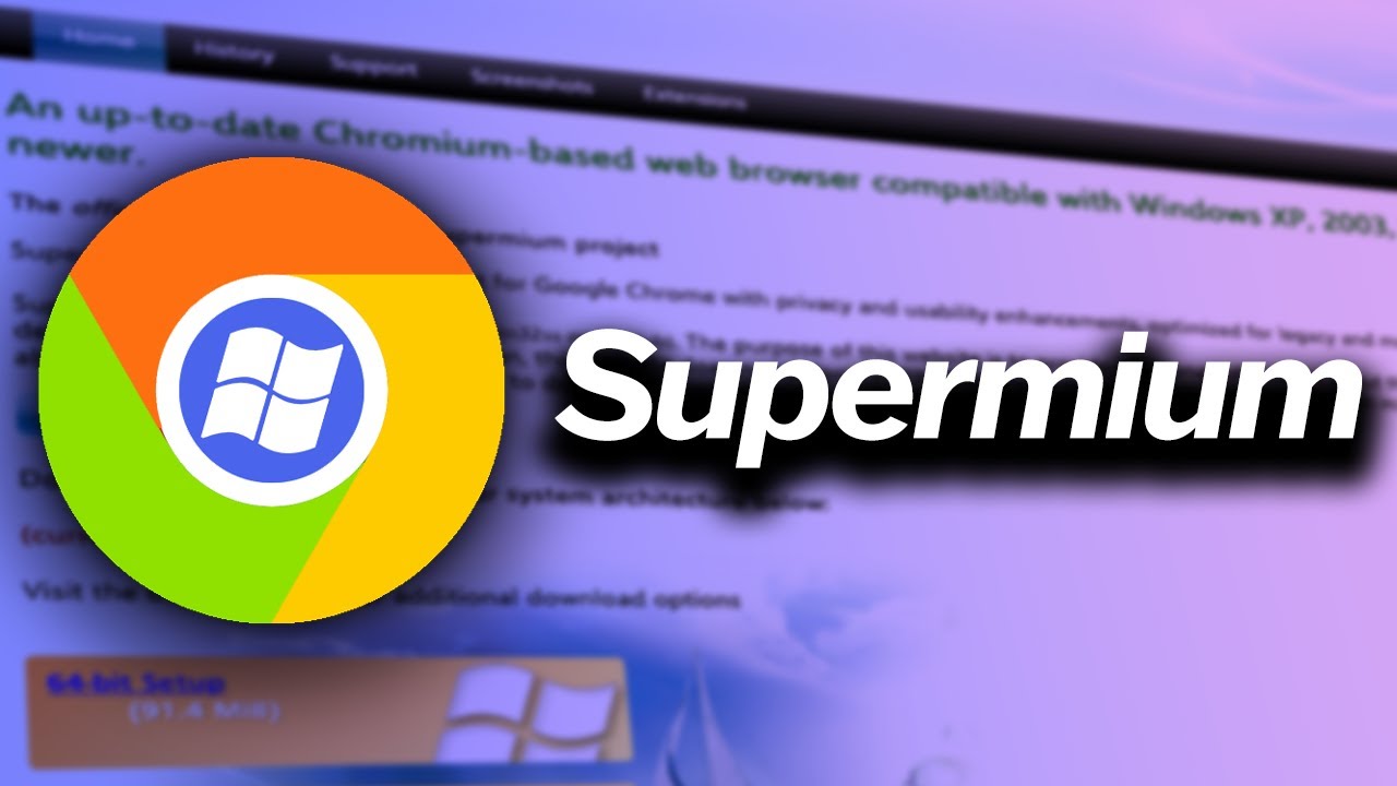 Supermium: un navegador moderno para Windows 7 y sistemas operativos ...