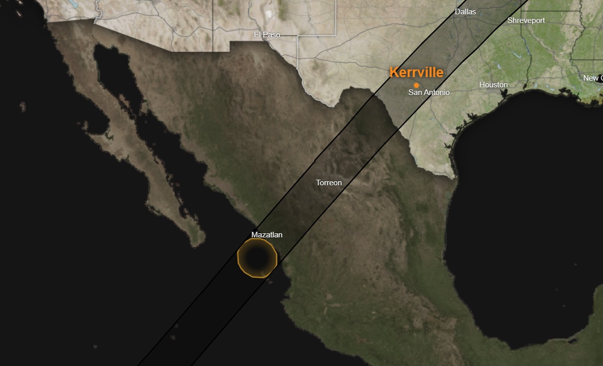 El Gran Eclipse Mexicano del 8 de abril se iniciará en Mazatlán ...