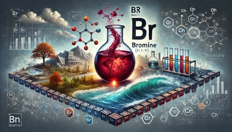 Bromo (Br): el único no metal que es líquido a temperatura ambiente ...